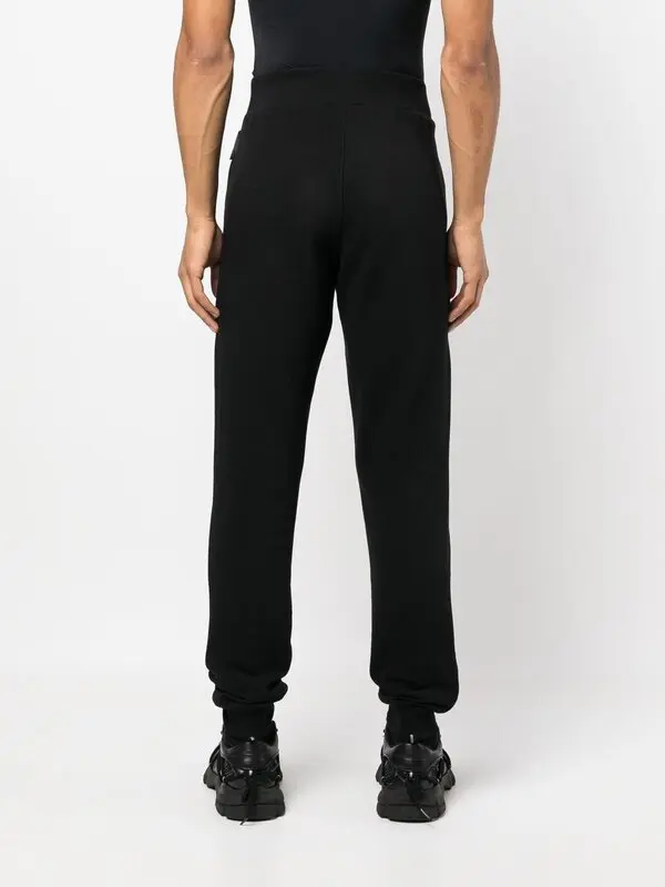 PLEIN SPORT Logo-patch Track Pants - Black