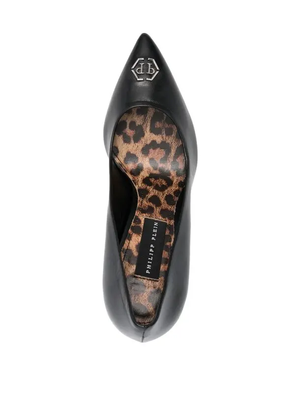 Philipp Plein Logo-plaque Heeled Pumps
