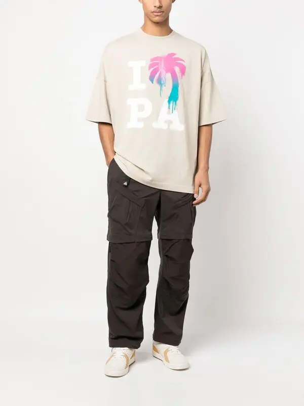 Palm Angels I Love Pa Print T-shirt