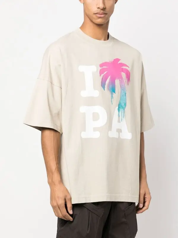 Palm Angels I Love Pa Print T-shirt