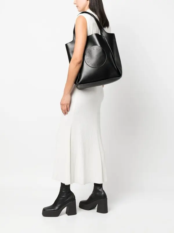 Stella McCartney Perforated Logo Tote