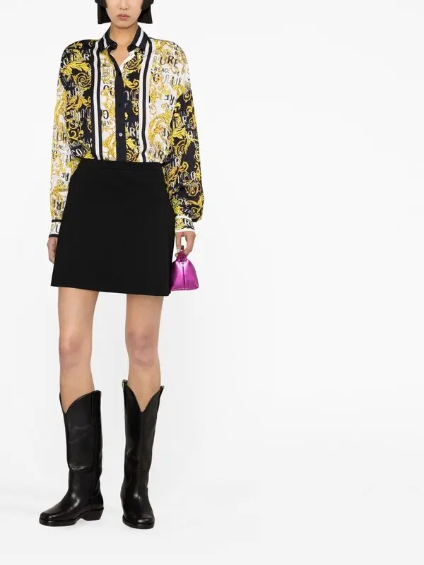 Versace Barocco Print Blouse