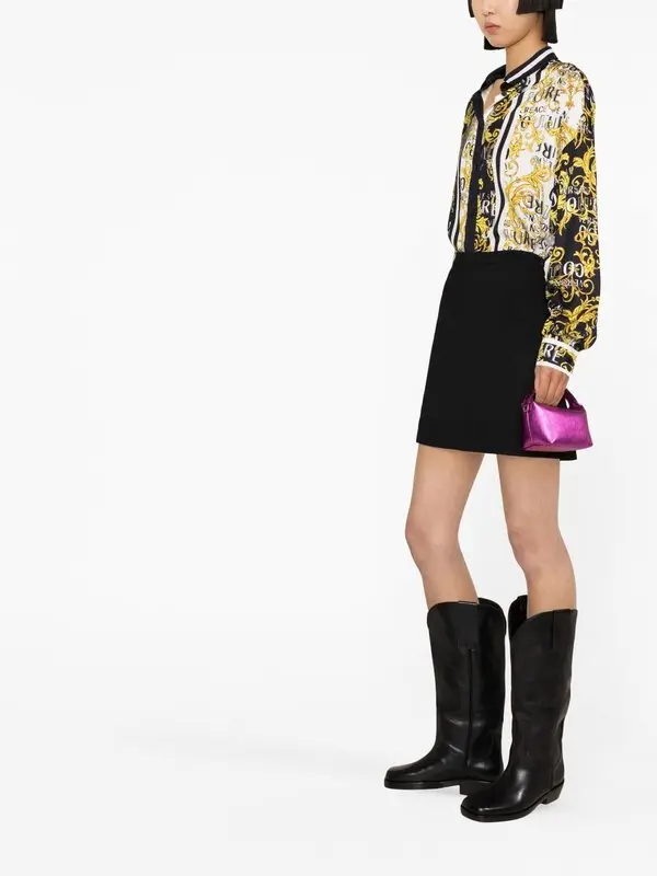 Versace Barocco Print Blouse