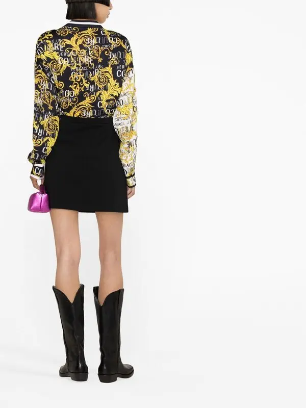 Versace Barocco Print Blouse