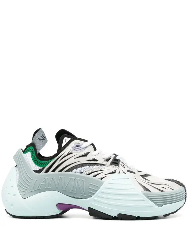 LANVIN Flash X Low-top Sneakers - Blue