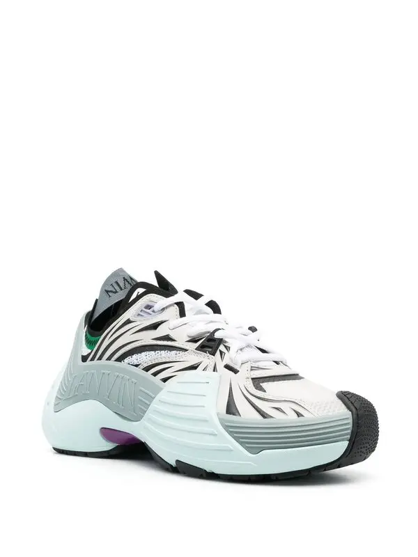 LANVIN Flash X Low-top Sneakers - Blue