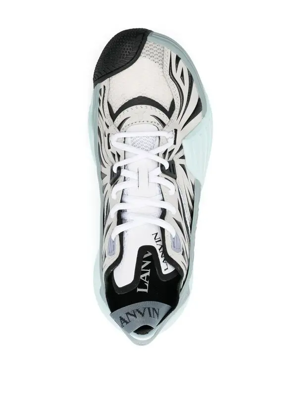 LANVIN Flash X Low-top Sneakers - Blue