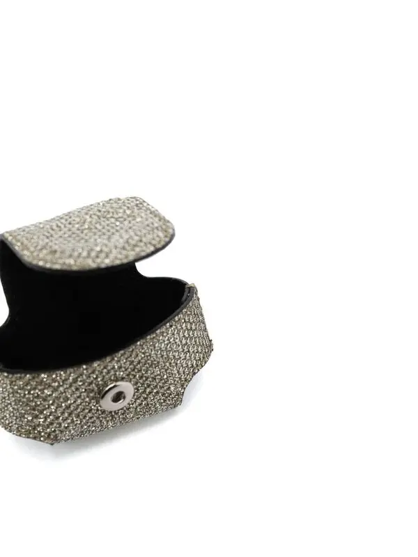 GANNI Texture-finish Airpods Pro Case - Gold