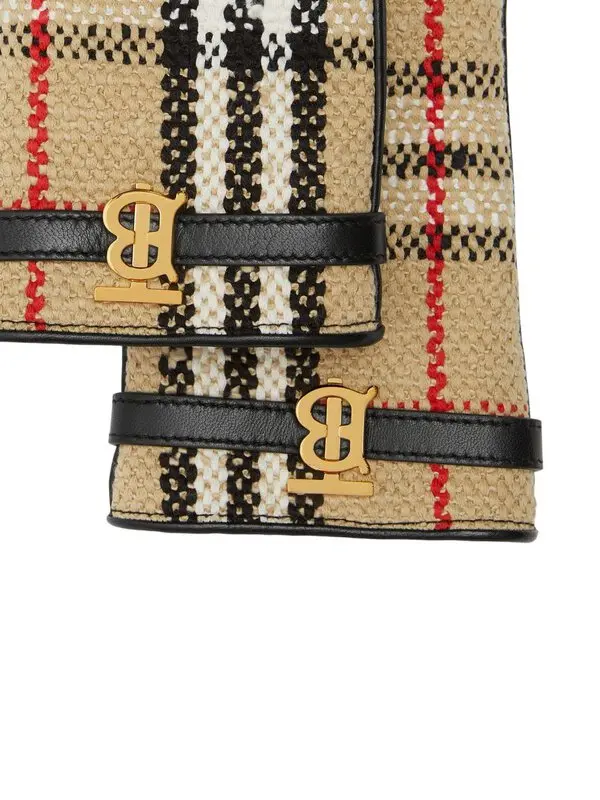 Burberry Vintage Check Bouclé Gloves