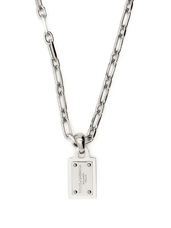 Dolce & Gabbana Chain-link Necklace - Silver
