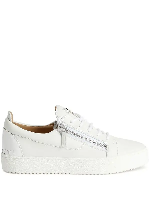 GIUSEPPE ZANOTTI Zip-details Low-top Sneakers