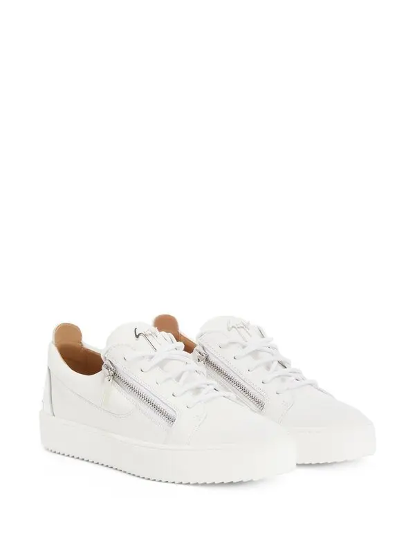GIUSEPPE ZANOTTI Zip-details Low-top Sneakers