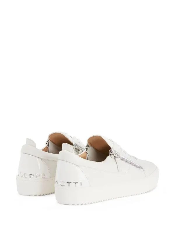 GIUSEPPE ZANOTTI Zip-details Low-top Sneakers