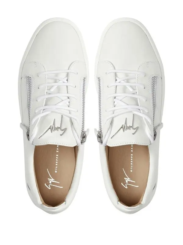 GIUSEPPE ZANOTTI Zip-details Low-top Sneakers