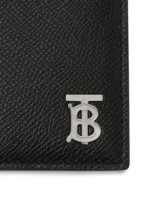 Burberry Grainy Leather Tb Zip Cardholder