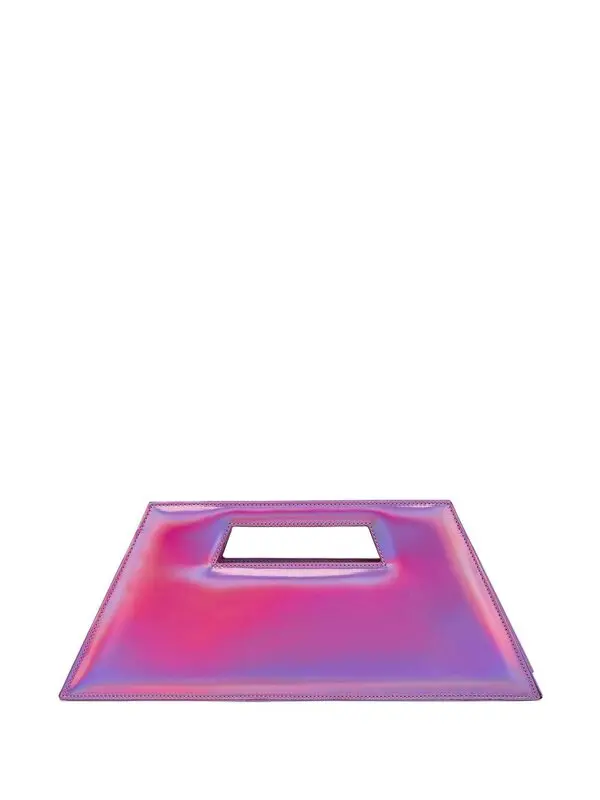 GIUSEPPE ZANOTTI Meloee Metallic-effect Clutch