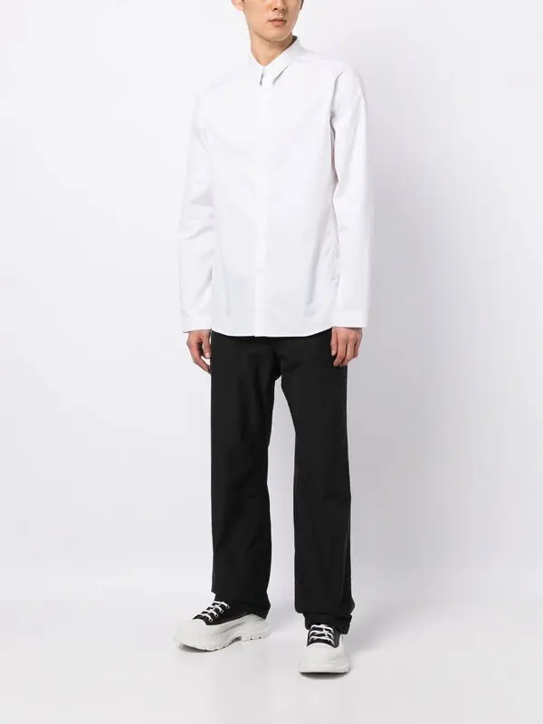 NICOLAS ANDREAS TARALIS Cotton Long-sleeve Shirt