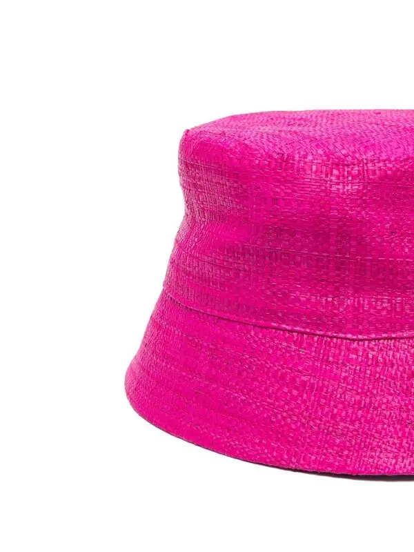 Ruslan Baginskiy Embroidered Logo Bucket Hat - Pink