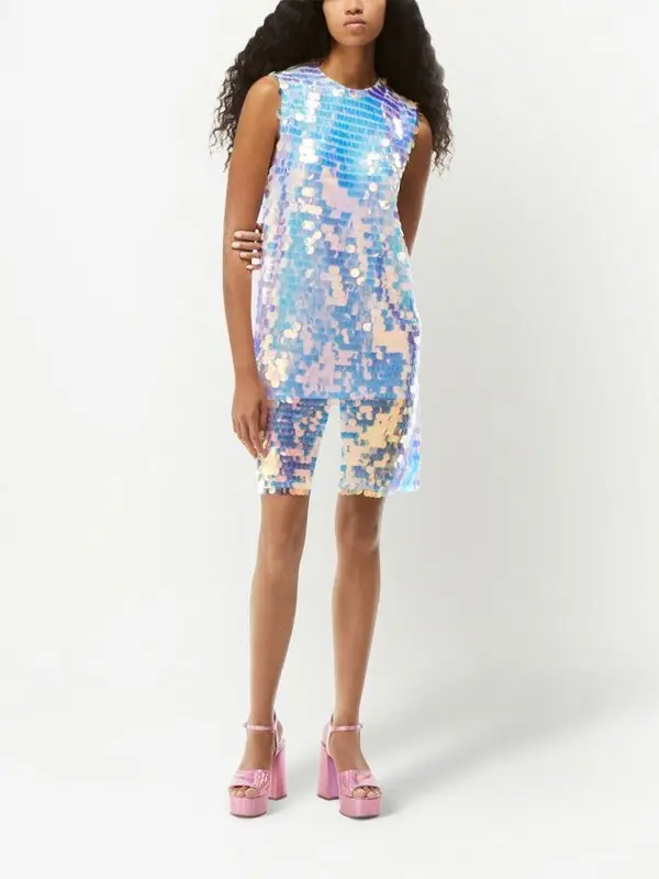 Nina Ricci Sequin Embellished Dress