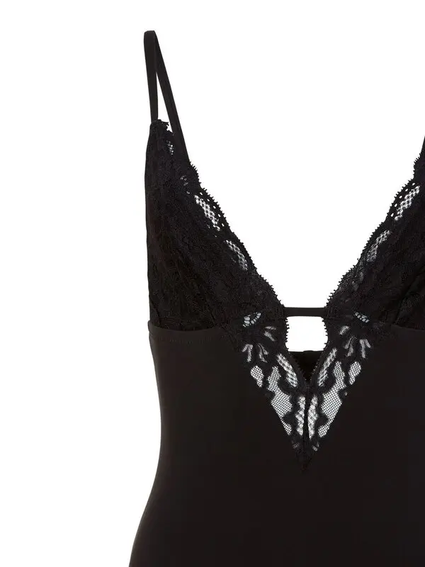 FLEUR DU MAL Charlotte 3-way Bodysuit - Black