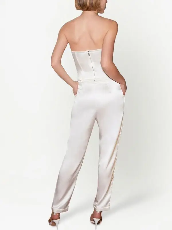 FLEUR DU MAL Hamptons Bustier - White