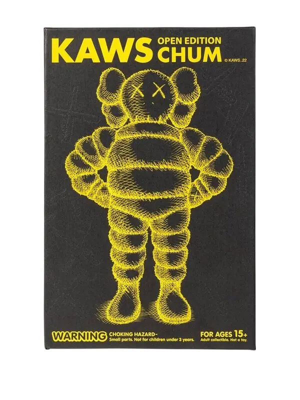 KAWS Chum Figure - Yellow