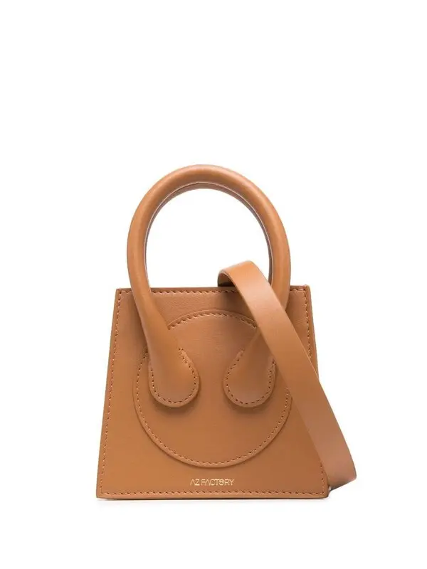 AZ FACTORY X Ester Manas Small Cake Tote Bag - Brown