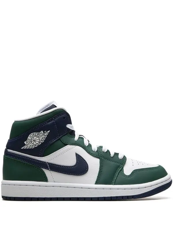JORDAN Air 1 Mid Se Noble Sneakers - Green