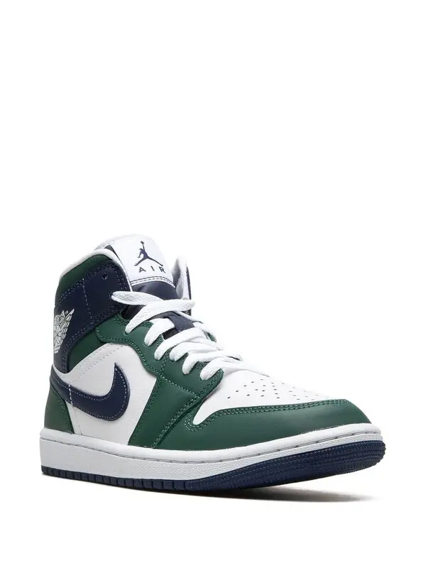 JORDAN Air 1 Mid Se Noble Sneakers - Green