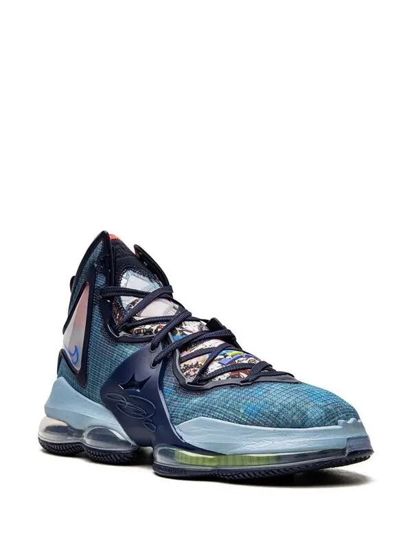 Nike Lebron 19 Fast Food Sneakers - Blue