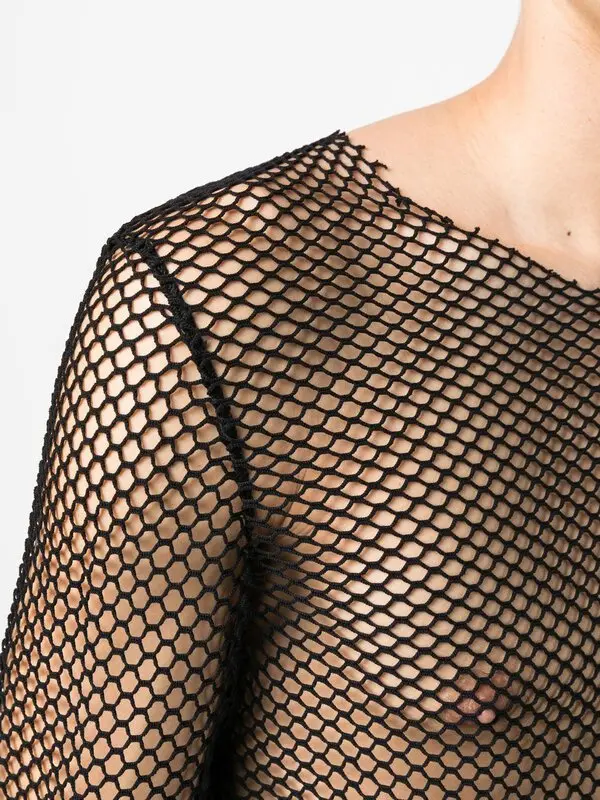 Dsquared2 Long-sleeve Mesh Top