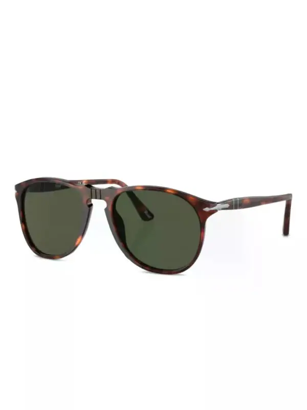 Persol Round Frame Sunglasses - Brown