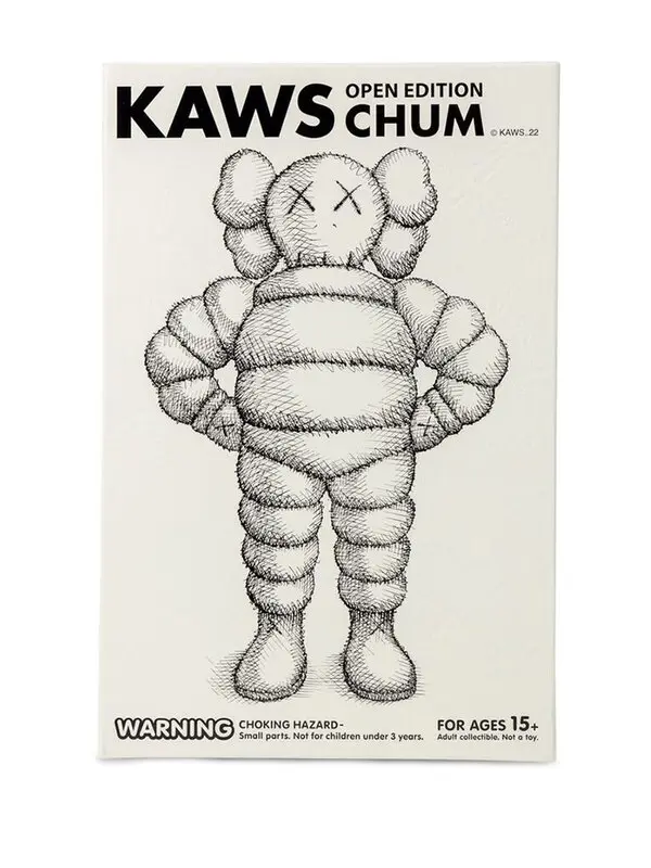 KAWS Chum Collectible Figure - White
