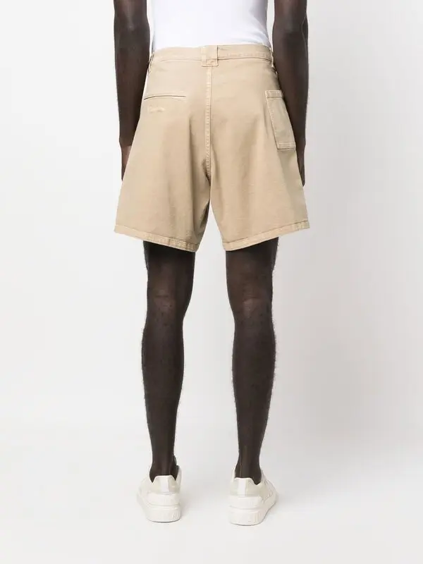 Moschino D-ring Detail Cargo Shorts - Brown