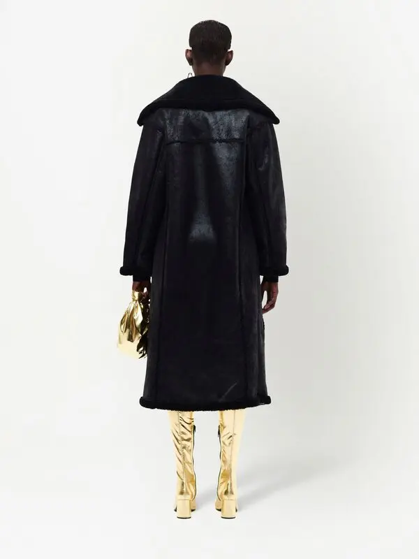 SIMONMILLER Jetz Faux-shearling Mid Coat