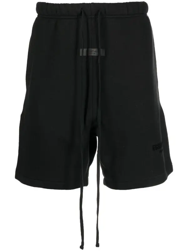 Fear Of God Essentials Drawstring Track Shorts - Black