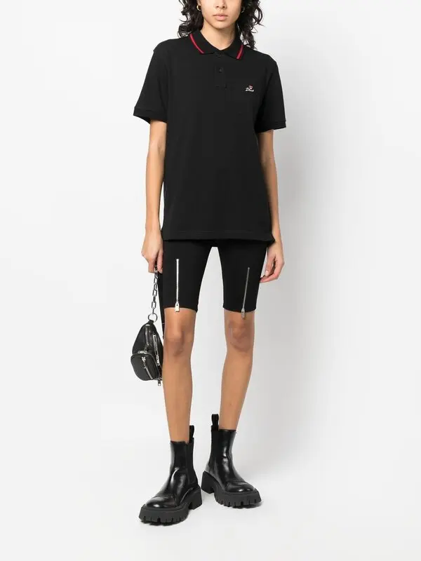 DIESEL® Embroidered-logo Polo Shirt