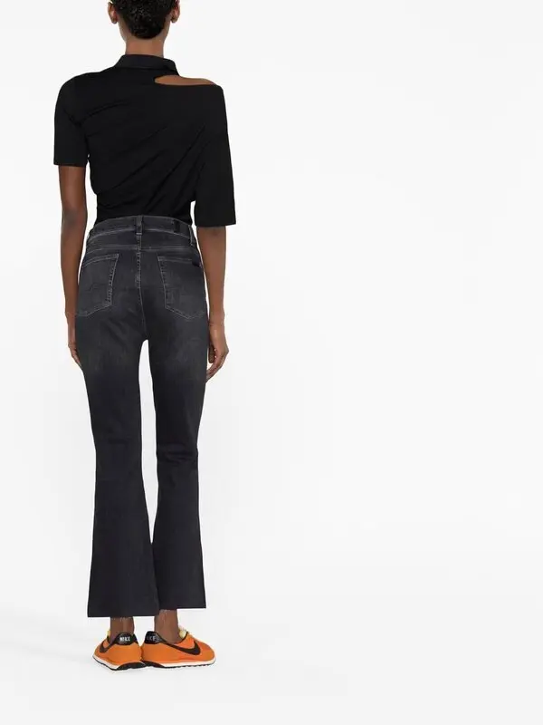7 For All Mankind Cropped Flared Jeans