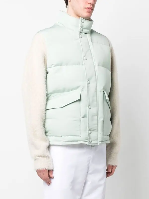 Alexander McQueen Logo-print Gilet - Green