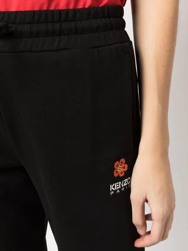 Kenzo Boke Flower Track Pants - Black