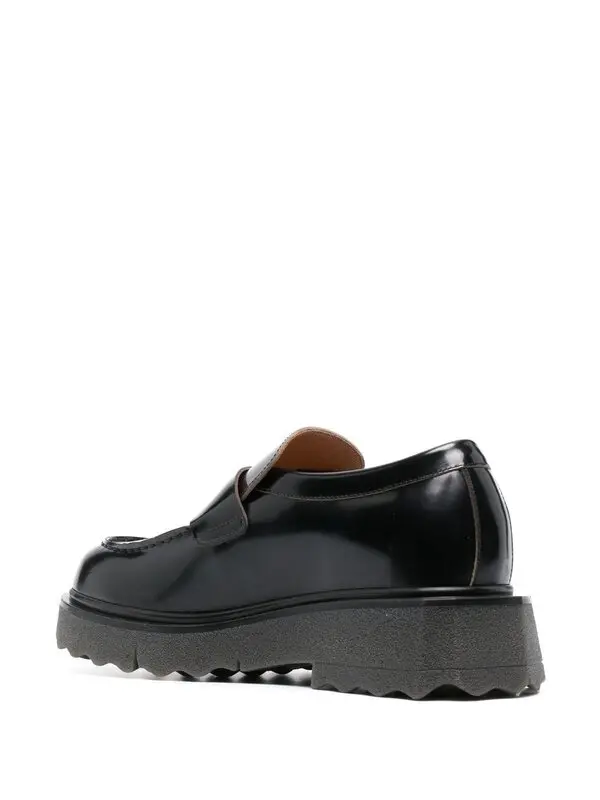 Off-White Sponge Leather Loafers