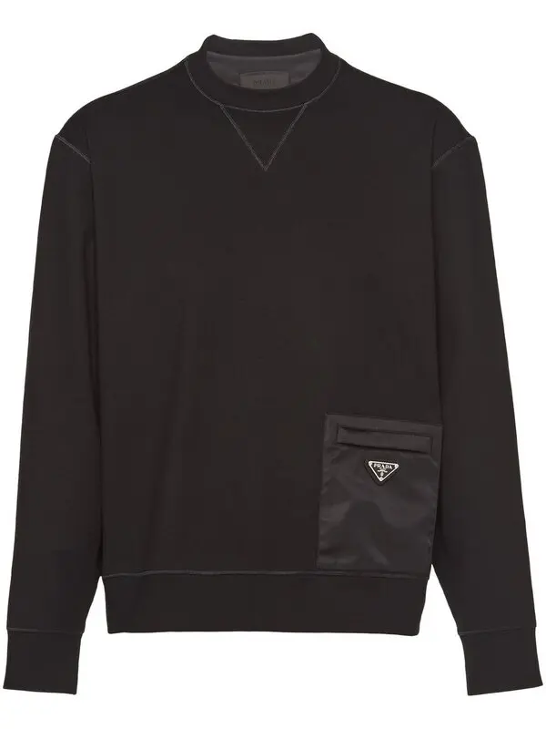 Prada Pocket-detail Sweatshirt