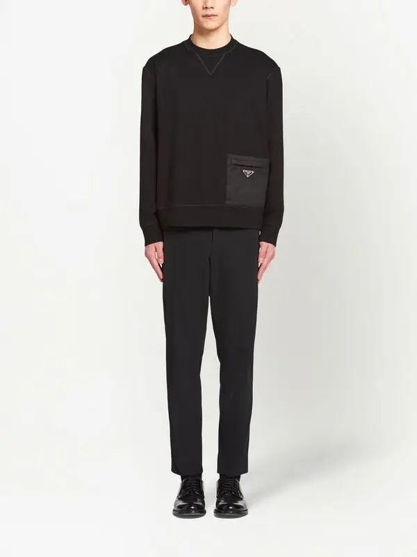 Prada Pocket-detail Sweatshirt