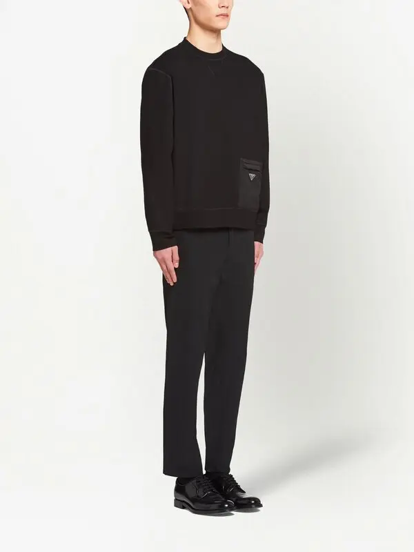Prada Pocket-detail Sweatshirt