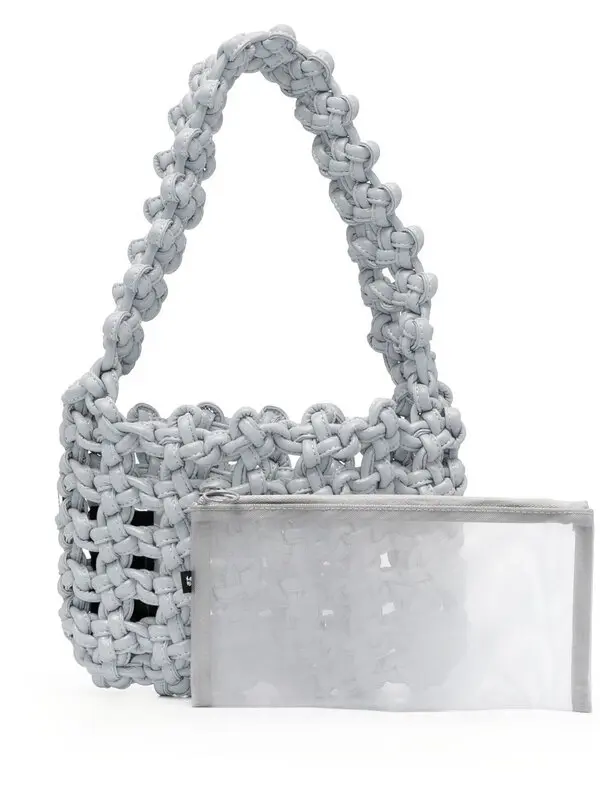 Kara Knot Armpit Bag - Grey