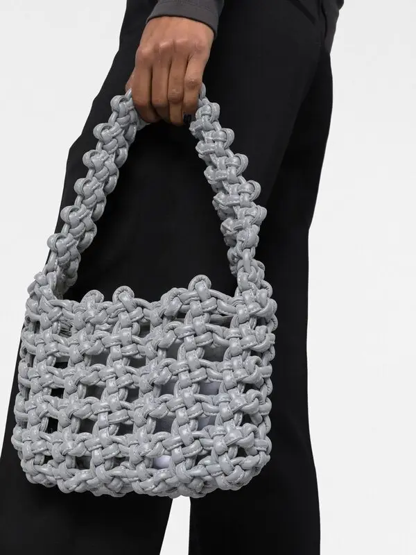 Kara Knot Armpit Bag - Grey