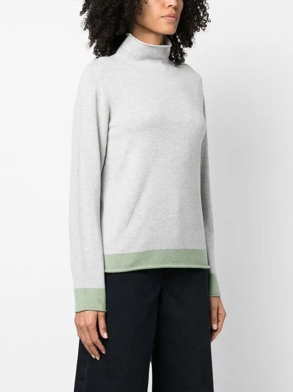 LE TRICOT PERUGIA Funnel-neck Jumper