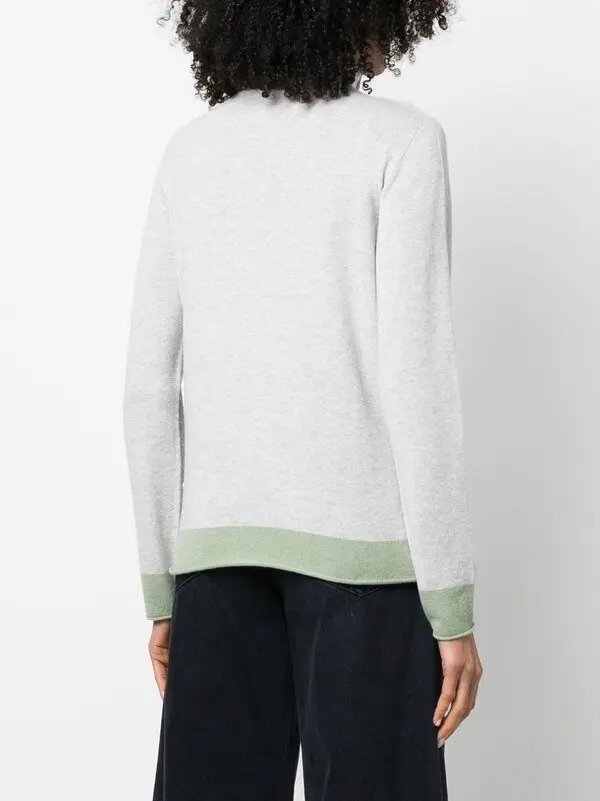 LE TRICOT PERUGIA Funnel-neck Jumper