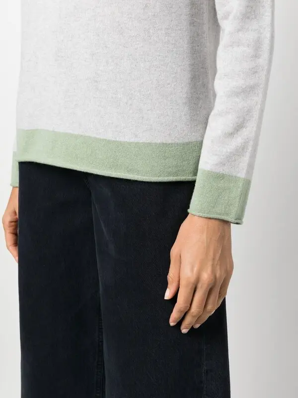 LE TRICOT PERUGIA Funnel-neck Jumper