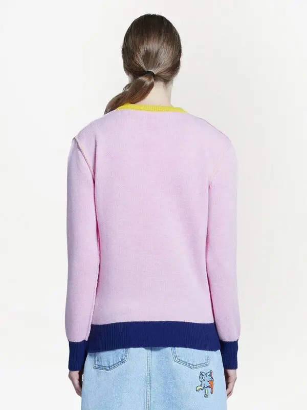 Marni Embroidered Logo Jumper